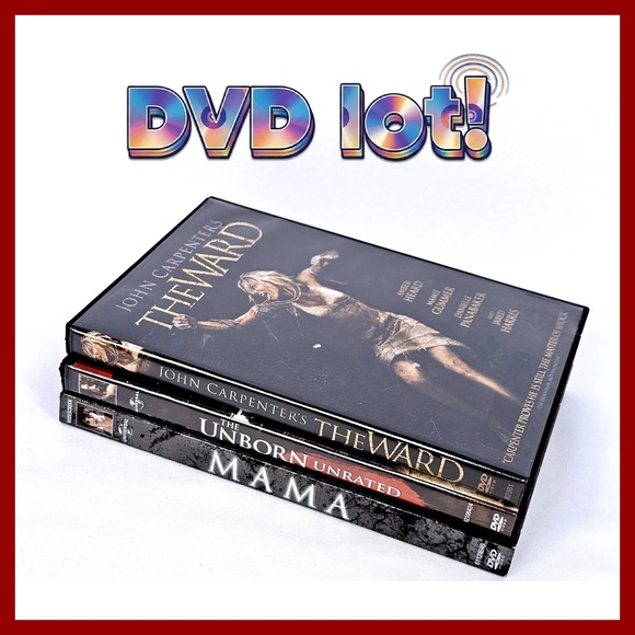 Media | John Carpenter The Ward Mama Unborn Horror Dvd Lot Amber Heard ...